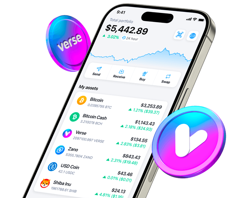 VERSE | Bitcoin.com's rewards & utility token